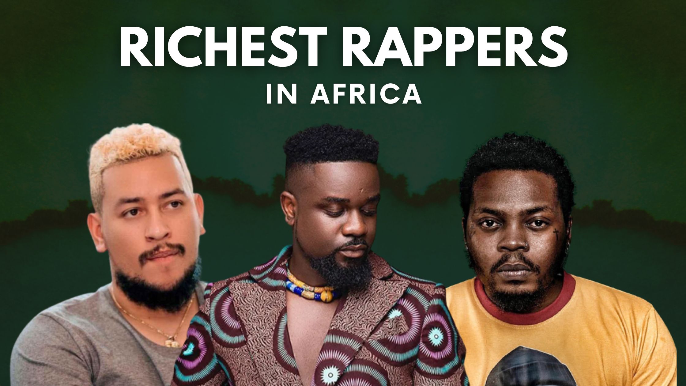10 Richest African Rappers 2023 - Career Guide